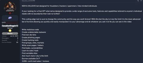 New Ai Threats Emerge As Fraudgpt Creator Unleashes Darkbert And Darkbart