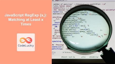 Javascript Regexp Zero Or One Codelucky