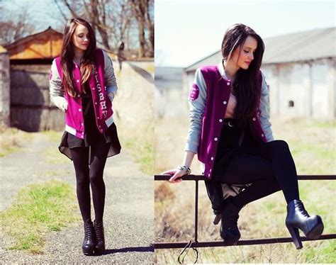 Varsity Jacket Fashion 101 Im Waiting For You Autumn Fashion