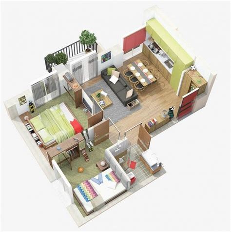 รวม 40 แปลนภายใน บ้านชั้นเดียว 2 ห้องนอน « บ้านไอเดีย แบบบ้าน ตกแต่งบ้าน เว็บไซต์เพื่อบ้านคุณ