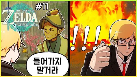 안들어갔으니 세이프 젤다의전설 왕국의눈물 11화 YouTube