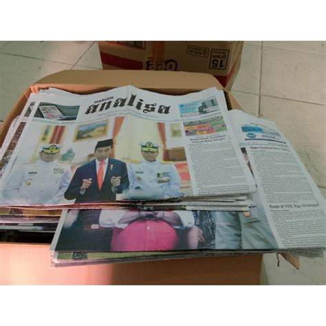 Jual Koran Analisa Jumbo Warna Kertas Putih Shopee Indonesia