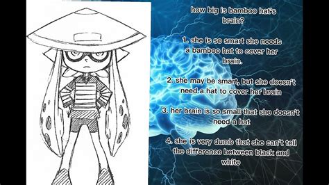 How Big Is Bamboo Hats Brain Splatoon Quiz Coroika Manga