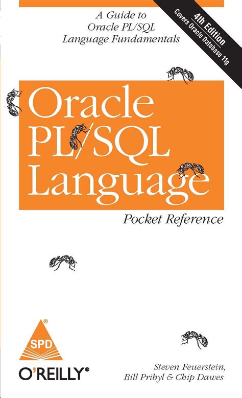 Oracle Pl Sql Language Pocket Reference 4 E Feuerstein 9788184045420