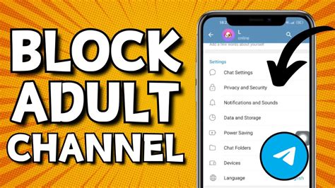 How To Block Adult Channels On Telegram Step By Step Guide YouTube