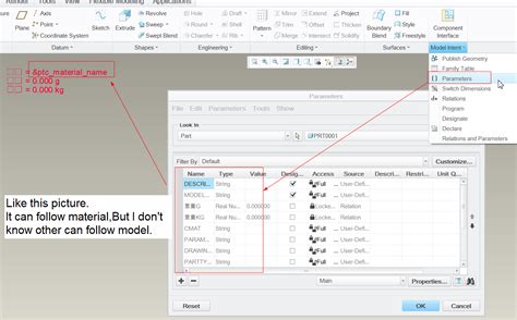 Default Parameters Of Modeling Ptc Community
