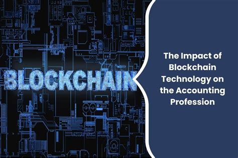 How Blockchain Affects Accounting