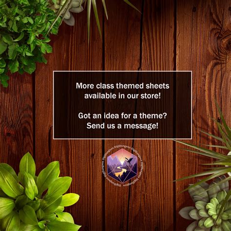 Dnd 5e Rogue Character Sheet Interactive Pdf And Printable Versions Etsy