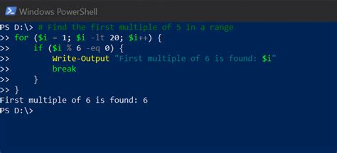 Powershell For Loop And While Loop Mastering System Automation