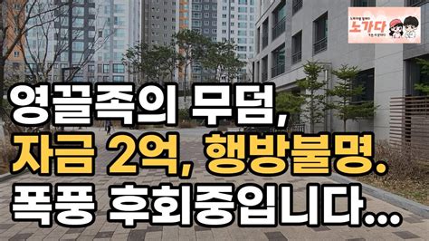 내집마련 2년만에 투자금 2억이 사라졌습니다 영끌족들의 무덤으로 불리는 이곳 부동산 아파트 이야기 분양권 재개발 재건축