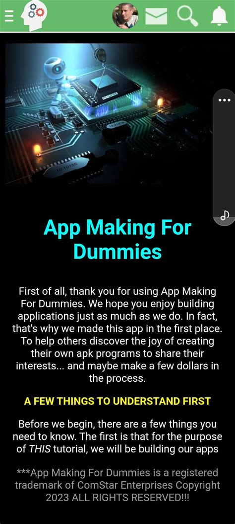 App Making For Dummies Latest Version 98 For Android