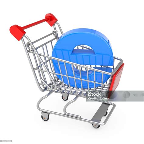 전자 상거래 개념입니다 전자 상거래와 같은 파란 편지 E와 쇼핑 카트 트롤리 3d 렌더링 에 대한 스톡 사진 및 기타 이미지 Istock