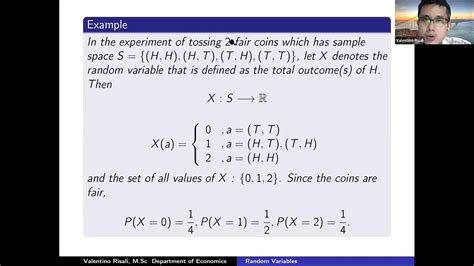 Random Variables Youtube