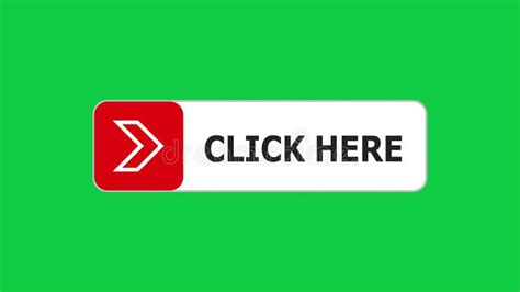 Green Screen Animation Of Apply Now Push Button With Pointer Simple