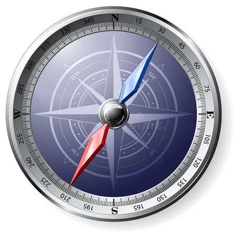 Steel Compass Rose Stock Vector Illustration Of Rose 18540211
