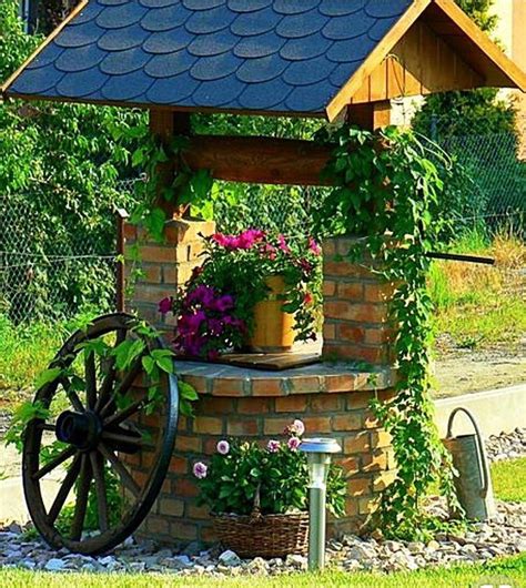 Декорирование скважины на участке (45 фото) - фото - картинки и рисунки ...