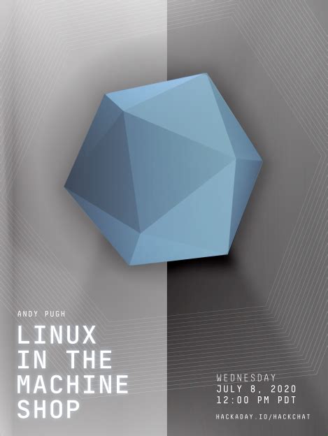 Linux In The Machine Shop Hack Chat Hackaday