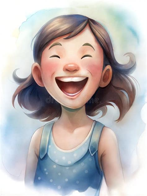 Girl Short Hair Drawing Stock Illustrations 3118 Girl Short Hair