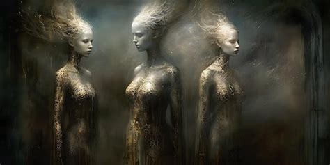Premium Photo Demon Entities Wallpaper Background Illustration Dark