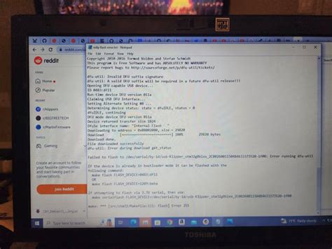 flashing mcu r klippers