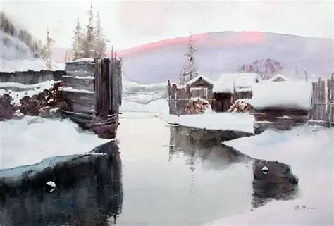 Chinese Watercolorist Guan Weixing Art Kaleidoscope