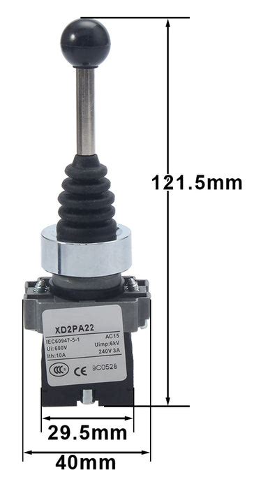 Self Centering Two Way Heavy Duty Joystick — Pmd Way