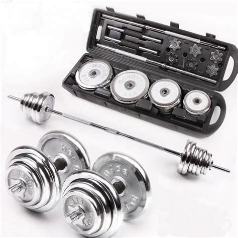 Набор гантели штанга в чемодане Общий вес 50 кг купить во Владивостоке