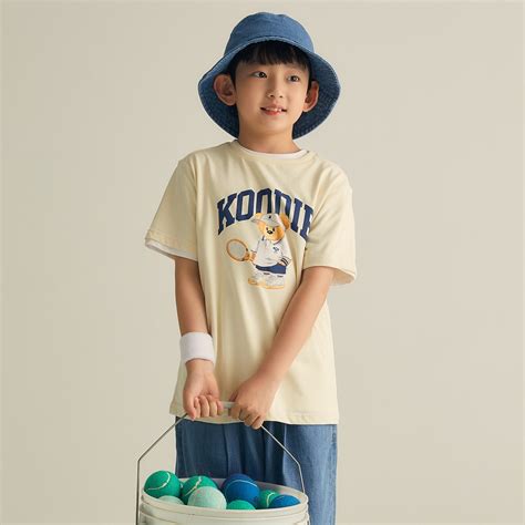 키즈 쿠디 그래픽 반팔티sprpd37ku3 이랜드몰