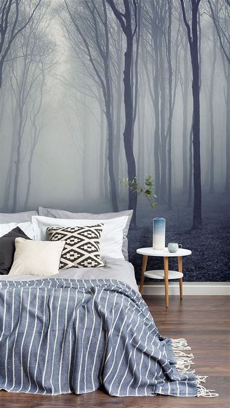 30 Calm Bedroom Wallpaper Designs