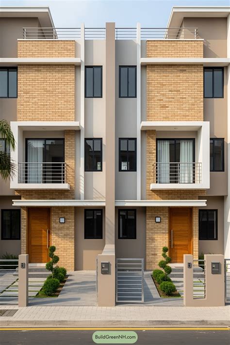 15 Small Row Houses With Bold Design Impact