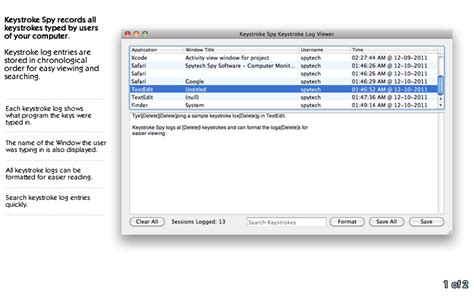 spytech keystroke spy mac keylogger features computer monitoring