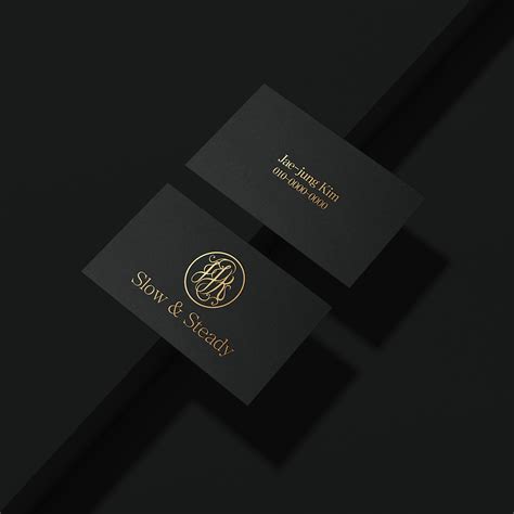 금박명함 디자인 명함 포트폴리오 크몽