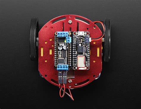 New Product Mini Round Robot Chassis Kit 2wd With Dc Motors
