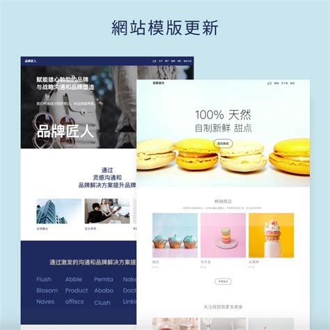 網站模版更新 產品更新 Strikingly