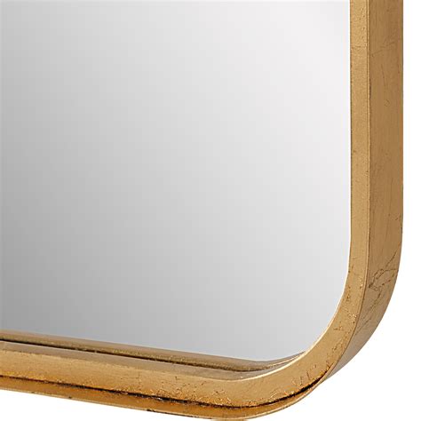 Rectangular Vanity Mirror With Rounded Corners Black Mansion Worthy
