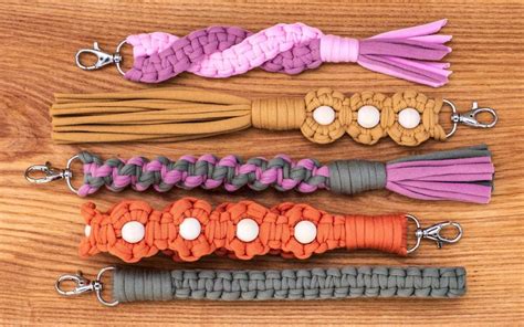 Macrame Keychain Patterns Macrame Keychain Guide Macrame PDF Pattern How To Macrame