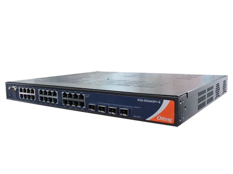 Rgs Pr9000 Hv Iec 61850 3 Modular L3 Managed Substation Ethernet Switch 4 Slots Dual Ac Dc At