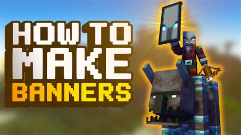 How To Make Banners In Minecraft Scalacube YouTube
