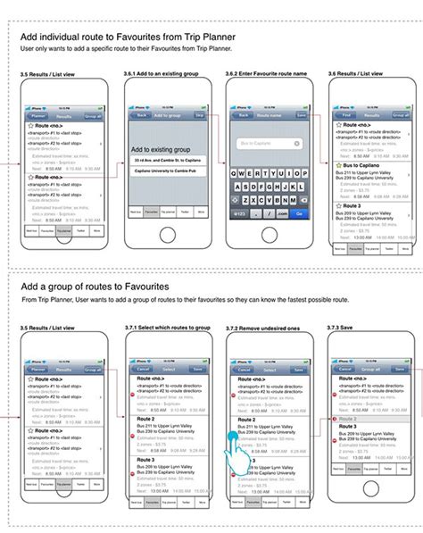 Translink App Revamp Ia Work On Behance Translink App Revamp Ia Work On Behance