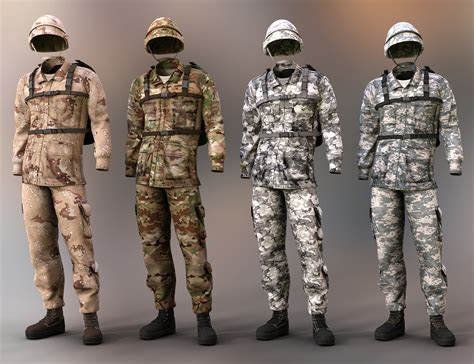 Army Uniform Textures For Genesis 3 Male S And Genesis 2 Male S Daz 3d