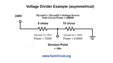 What Is A Voltage Divider The Tech Circuit