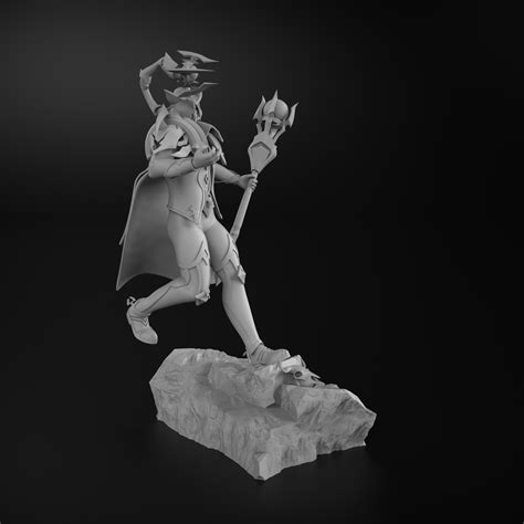 Stl File Viktor High Noon League Of Legends 🗿・3d Printer Model To