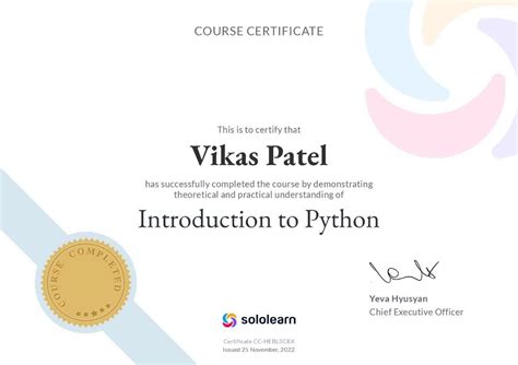 Vikas Patel On Linkedin Python By Sololearn