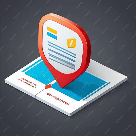 Checkmark Icon Approvement Concept Geolocation Map Mark Point Location 3d Realistic Vector