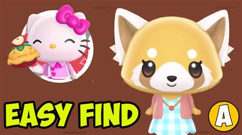 How To Find Retsuko In Hello Kitty Island Adventure Easy Youtube