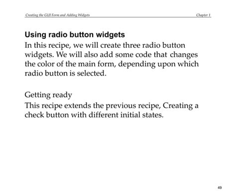 Pythonnangcao1guicreating The Gui Form And Adding Widgetspptx