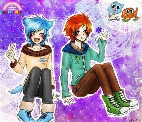 Gumball And Darwin The Amazing World Of Gumball By Kirairei