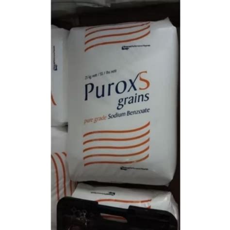 Jual Sodium Benzoat Purox Holland Kg Shopee Indonesia