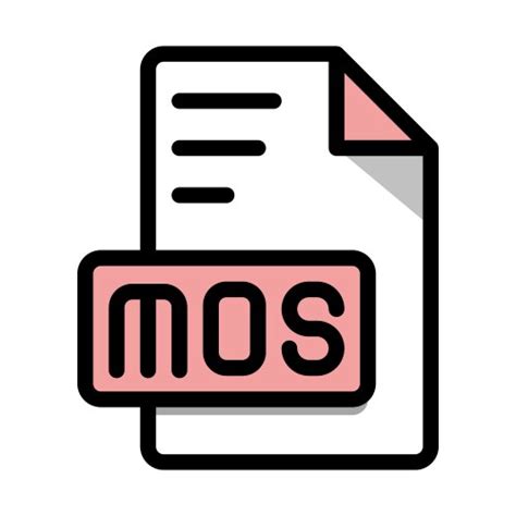 Ico File Format Icon Document Type Outline Vector Image