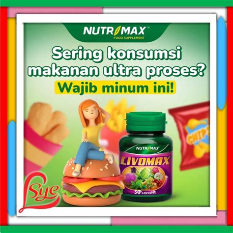 Jual Nutrimax Livomax Isi Tablet Nutrimax Liver Kidney Duo Vitamin Untuk Hati Ginjal